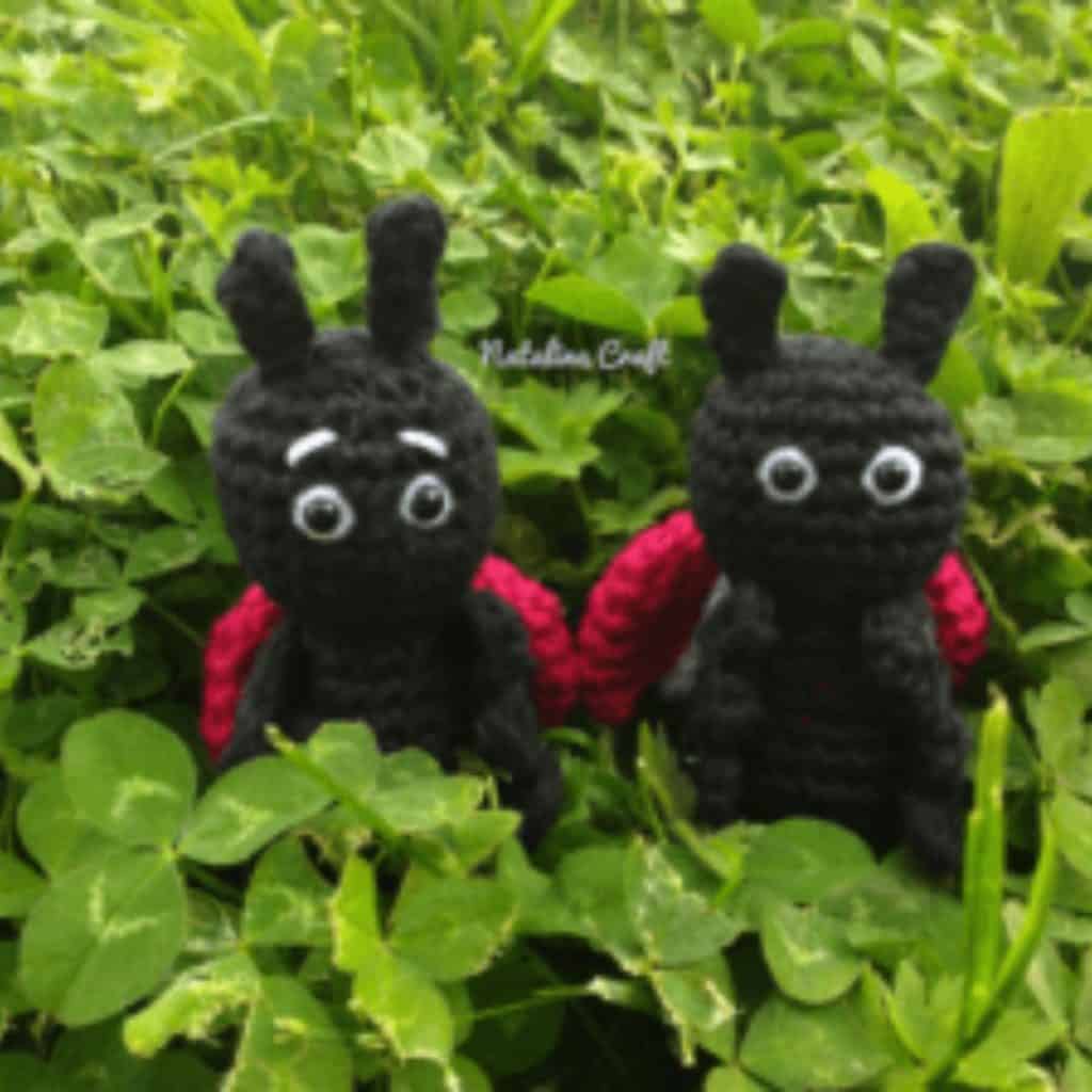 Crochet ladybug - Free Pattern: Quick and Easy
