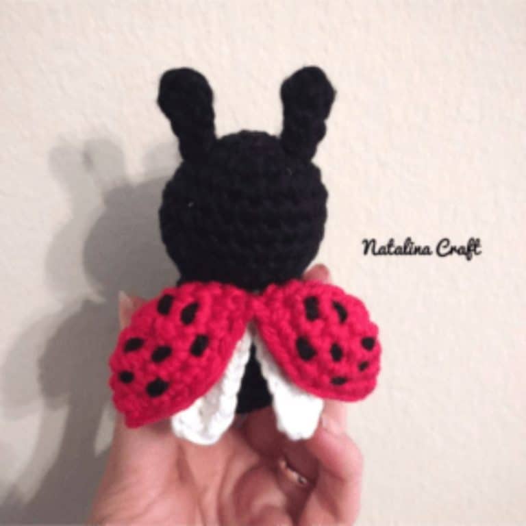 Crochet ladybug - Free Pattern: Quick and Easy