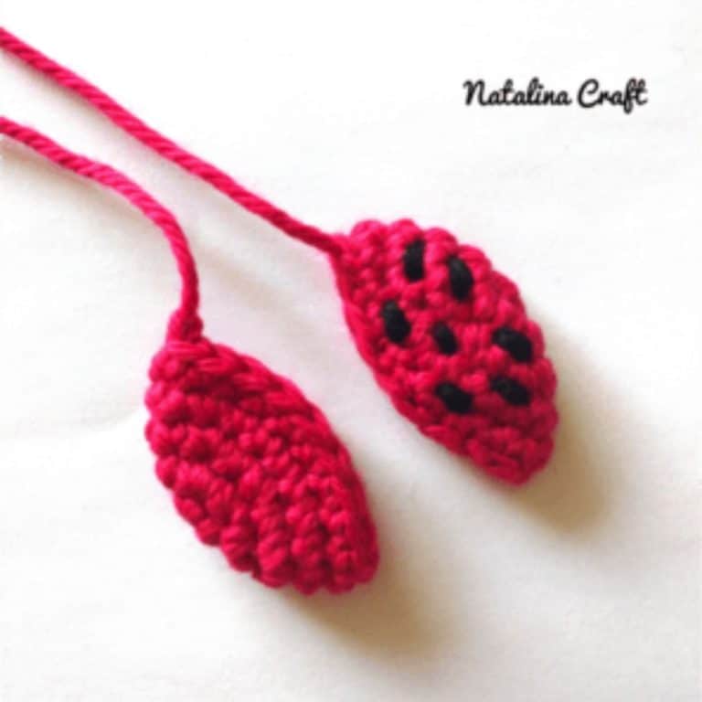 Crochet ladybug - Free Pattern: Quick and Easy