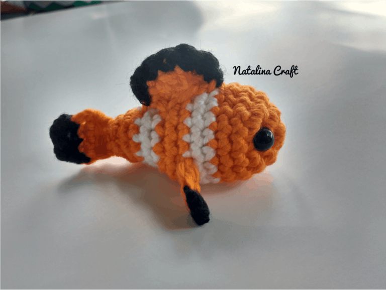 Nemo Crochet Pattern - Free and Easy - Natalina Craft