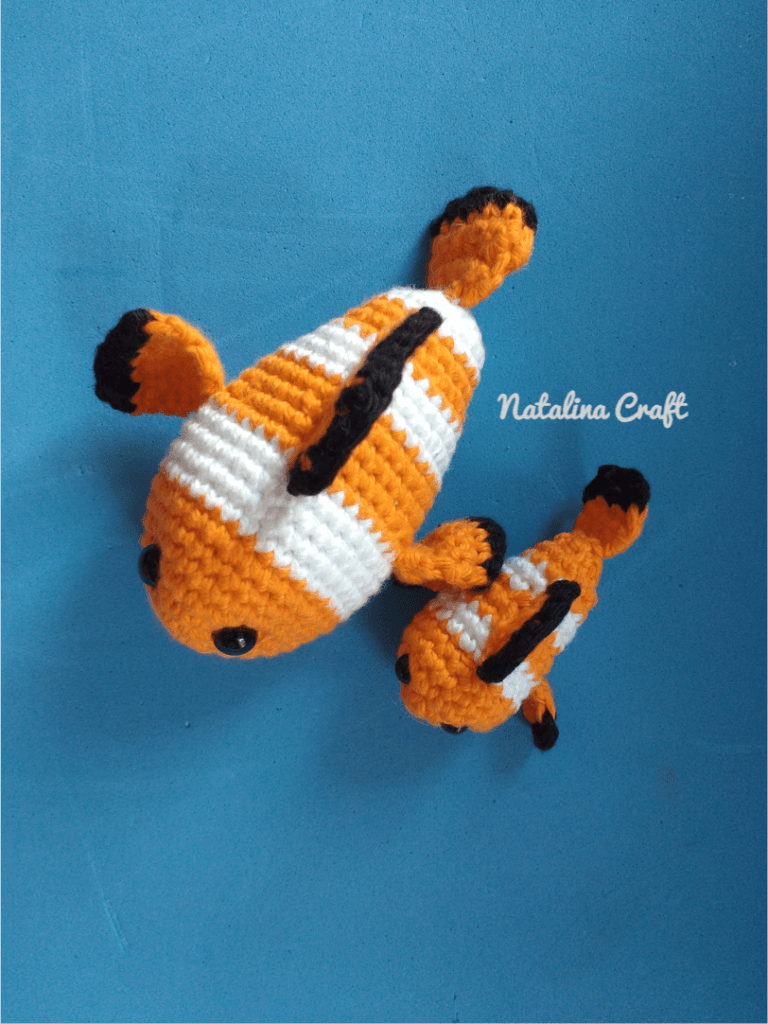 Nemo Crochet Pattern - Free and Easy - Natalina Craft