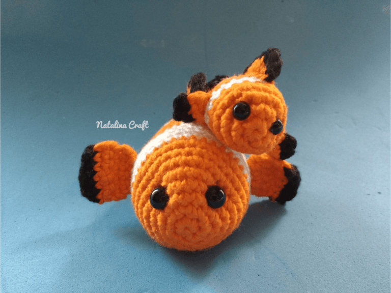 Nemo Crochet Pattern - Free and Easy - Natalina Craft