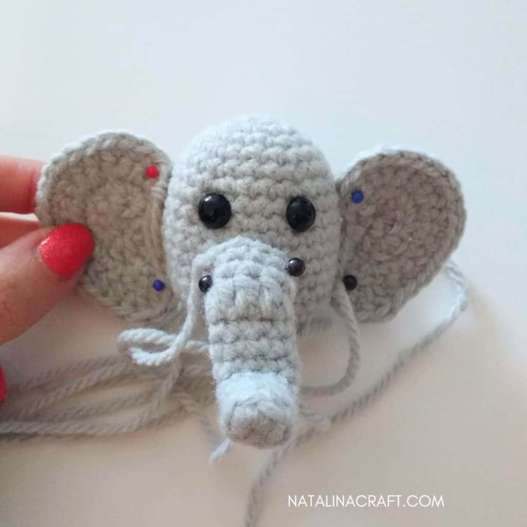 Elephant - Free Crochet Pattern - Natalina Craft