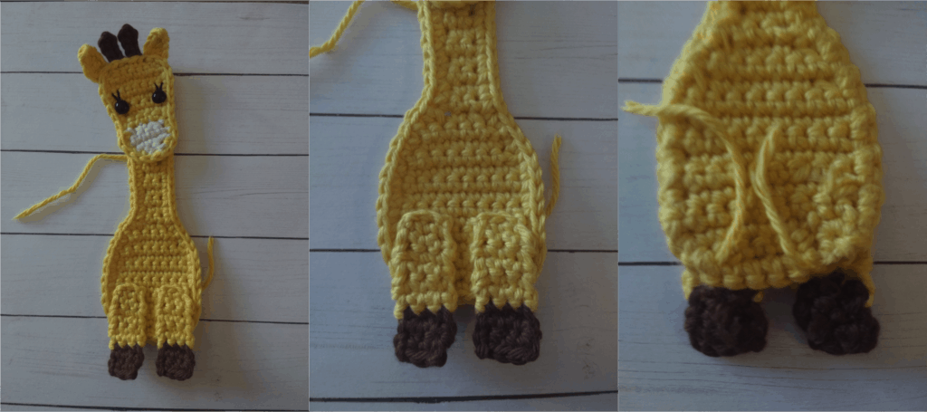 Crochet Pattern Giraffe Applique- Natalina Craft