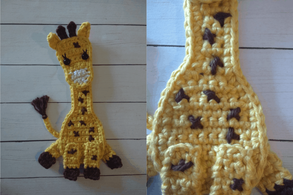 Crochet Pattern Giraffe Applique- Natalina Craft