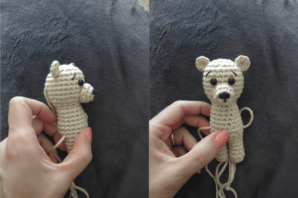 Little Bear Crochet Pattern - Free - Natalina Craft