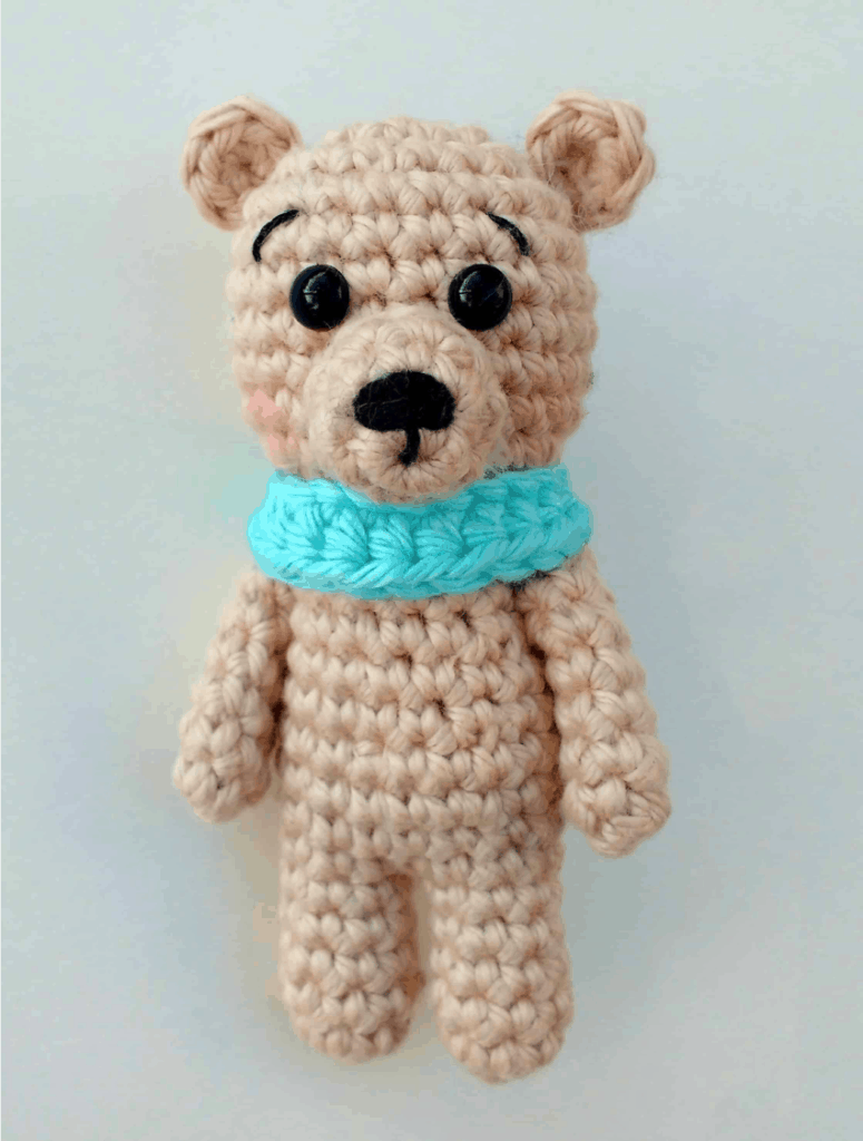 Little Bear Crochet Pattern - Free - Natalina Craft