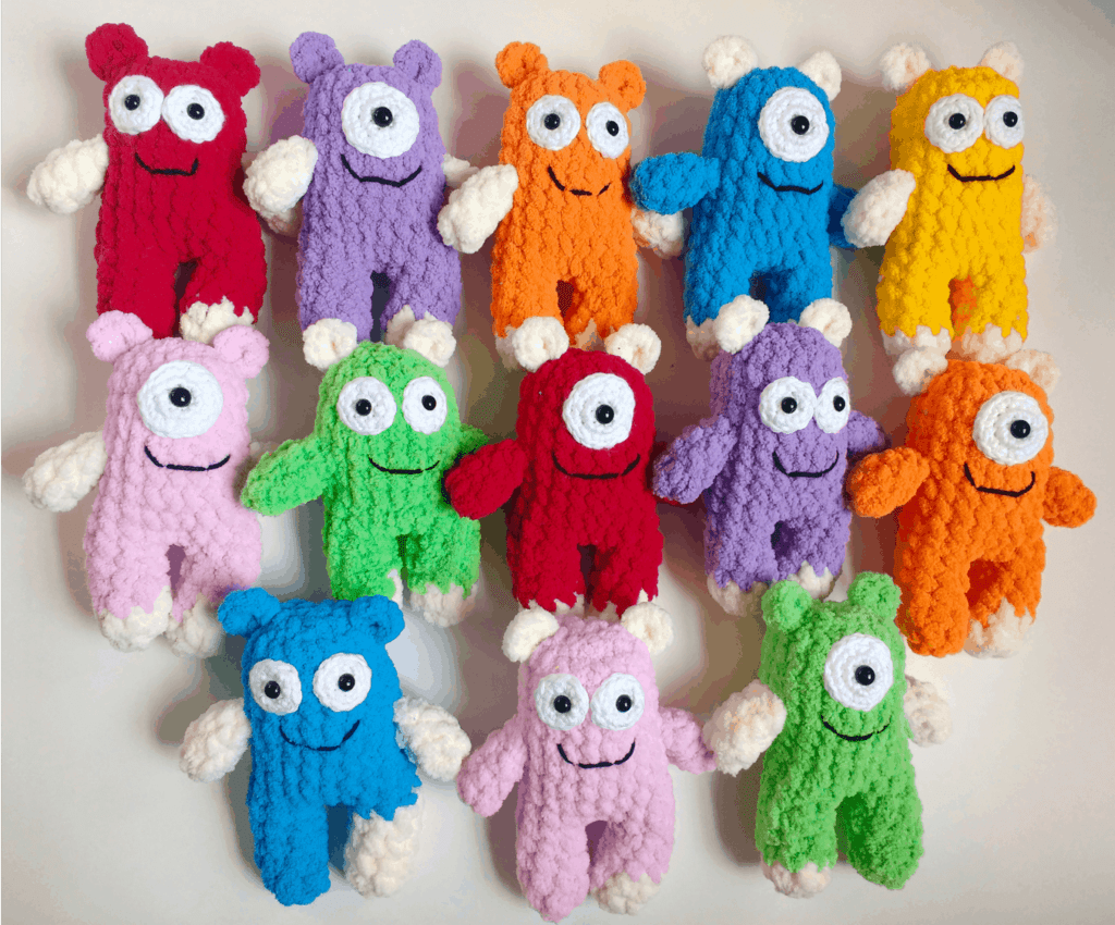Crochet Monsters - Natalina Craft