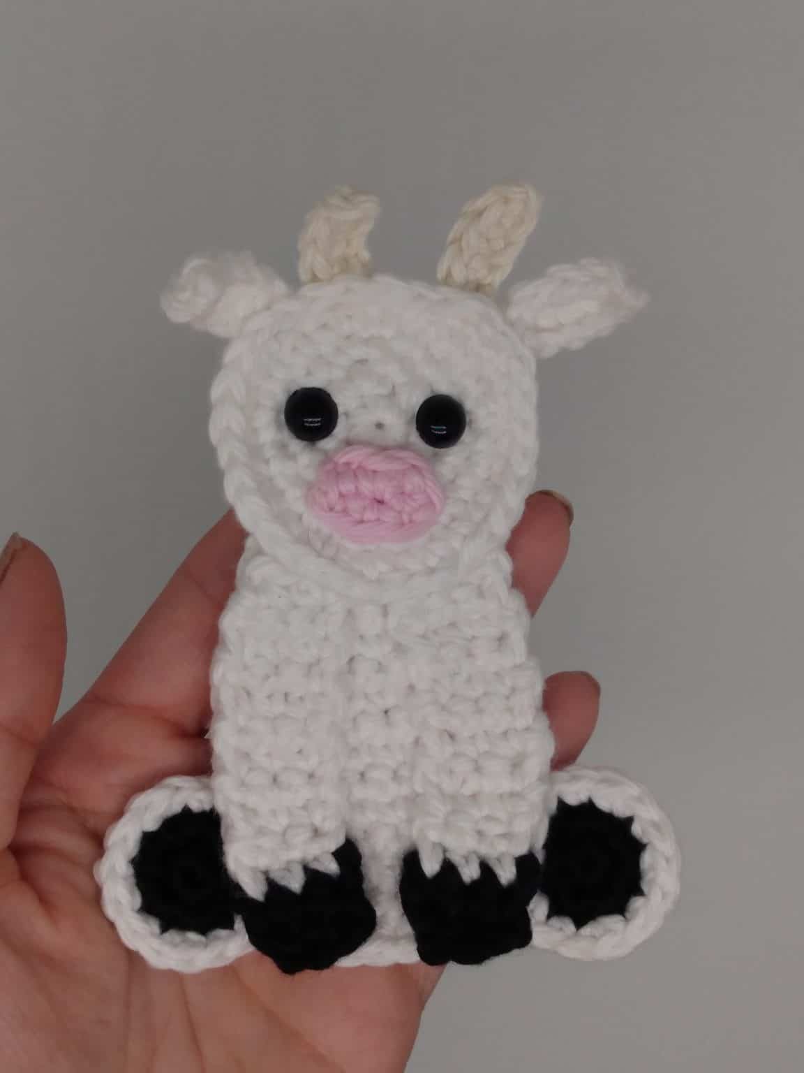 Cow Applique Crochet Pattern- Natalina Craft