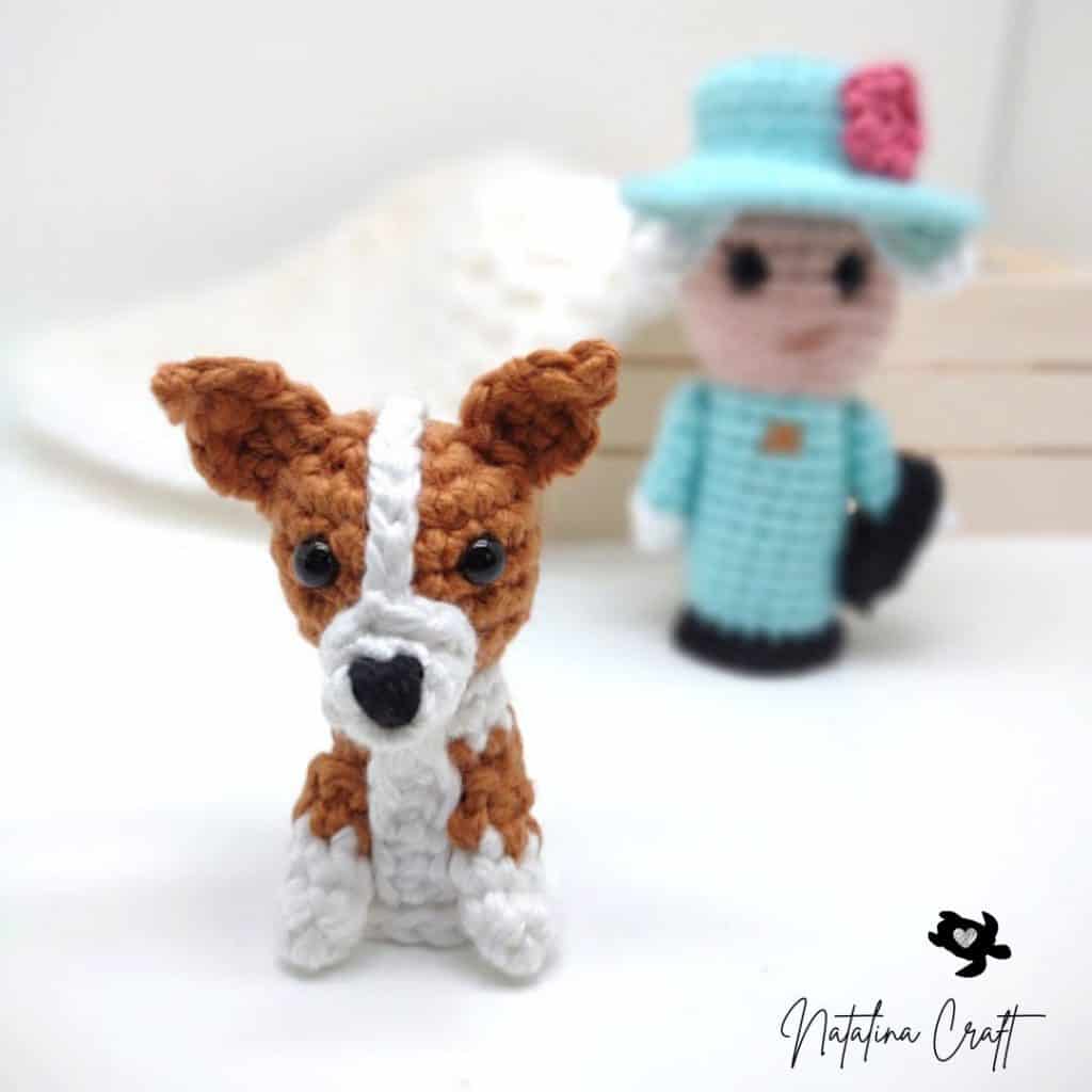 11 crochet corgi - Natalina Craft