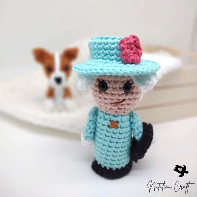 Queen Elizabeth Crochet Pattern - Free - Natalina Craft