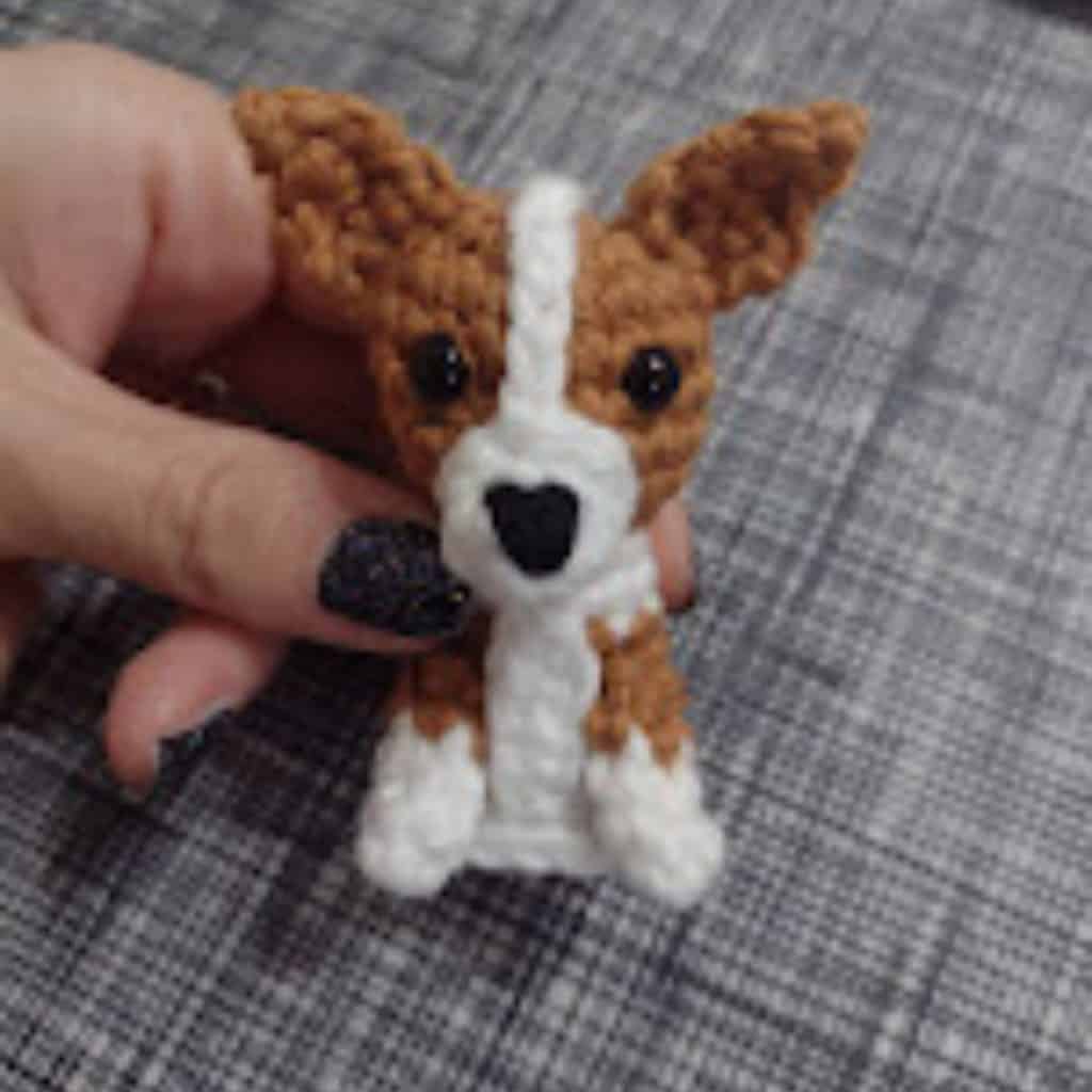 Corgi Dog Crochet Pattern - Free - Natalina Craft