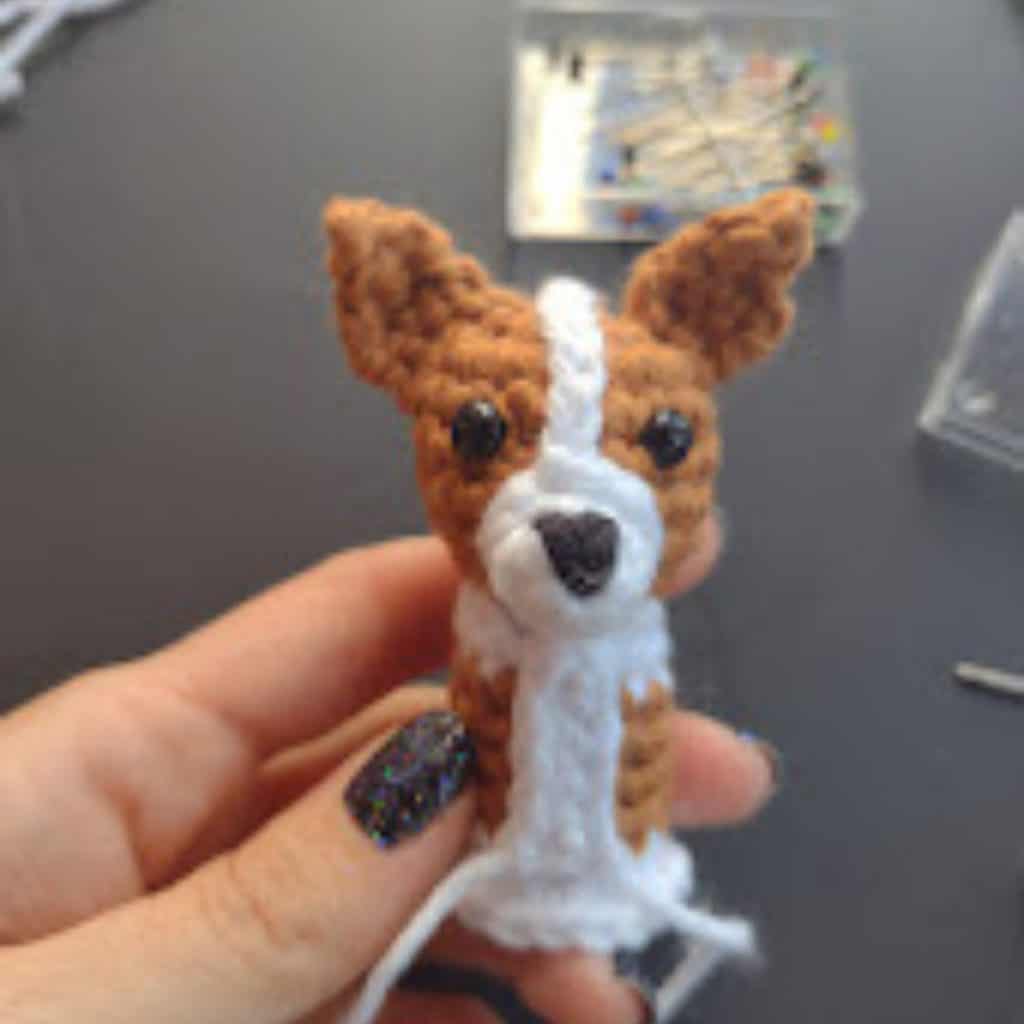 Corgi Dog Crochet Pattern - Free - Natalina Craft