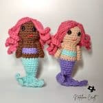 Little Mermaid Crochet Pattern - Free - Natalina Craft