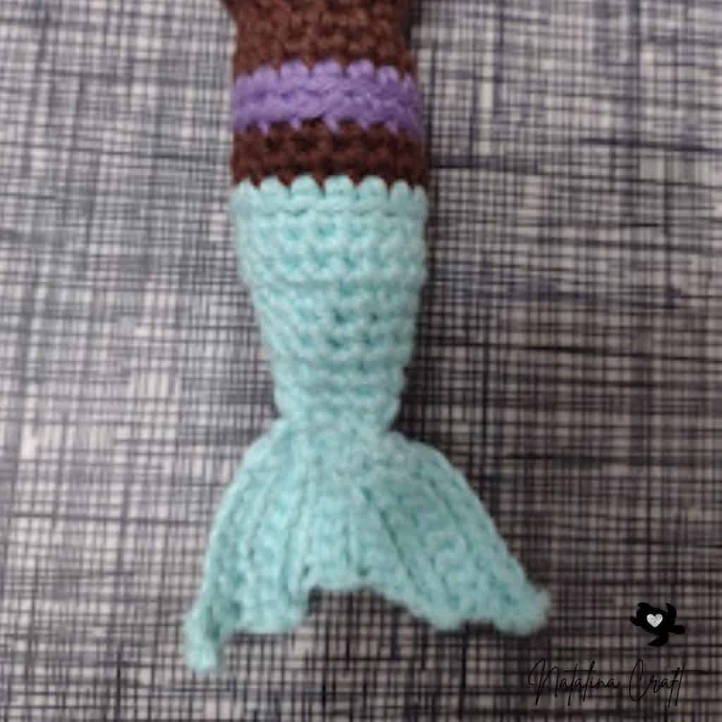 Little Mermaid Crochet Pattern - Free - Natalina Craft