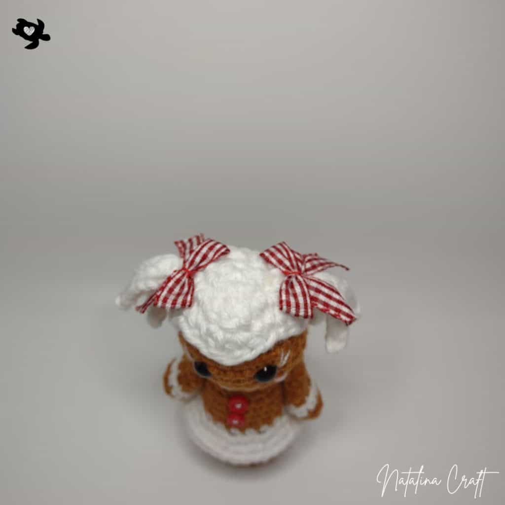 10 pattern crochet gingerbread girl - Natalina Craft