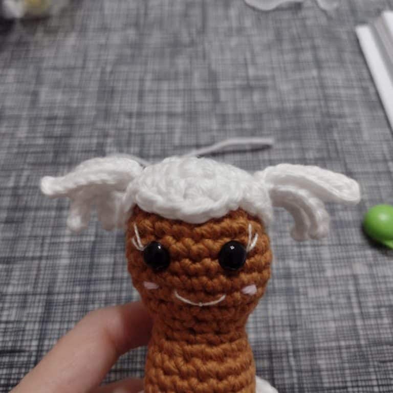 Gingerbread Girl Crochet Pattern - Free Pattern - Natalina Craft