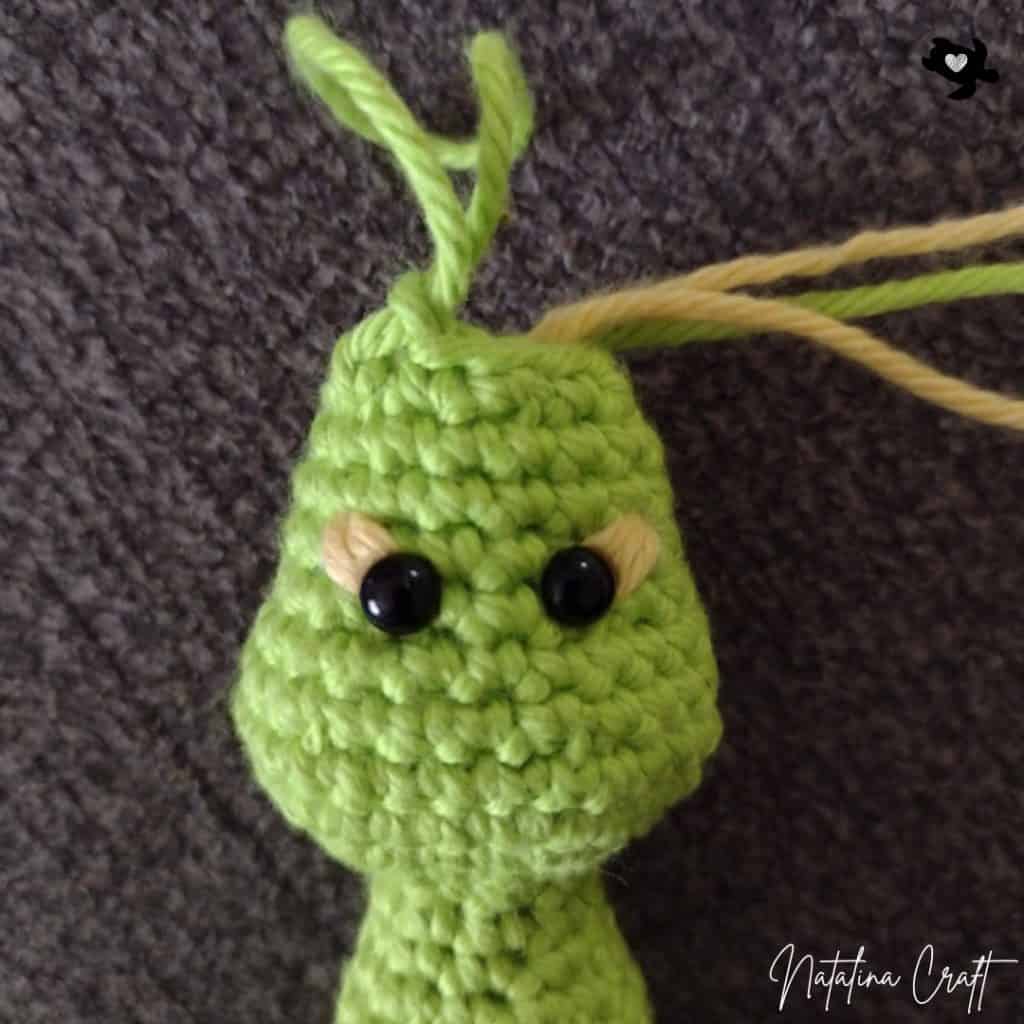 Crochet Grinch Pattern - Free Pattern - Natalina Craft