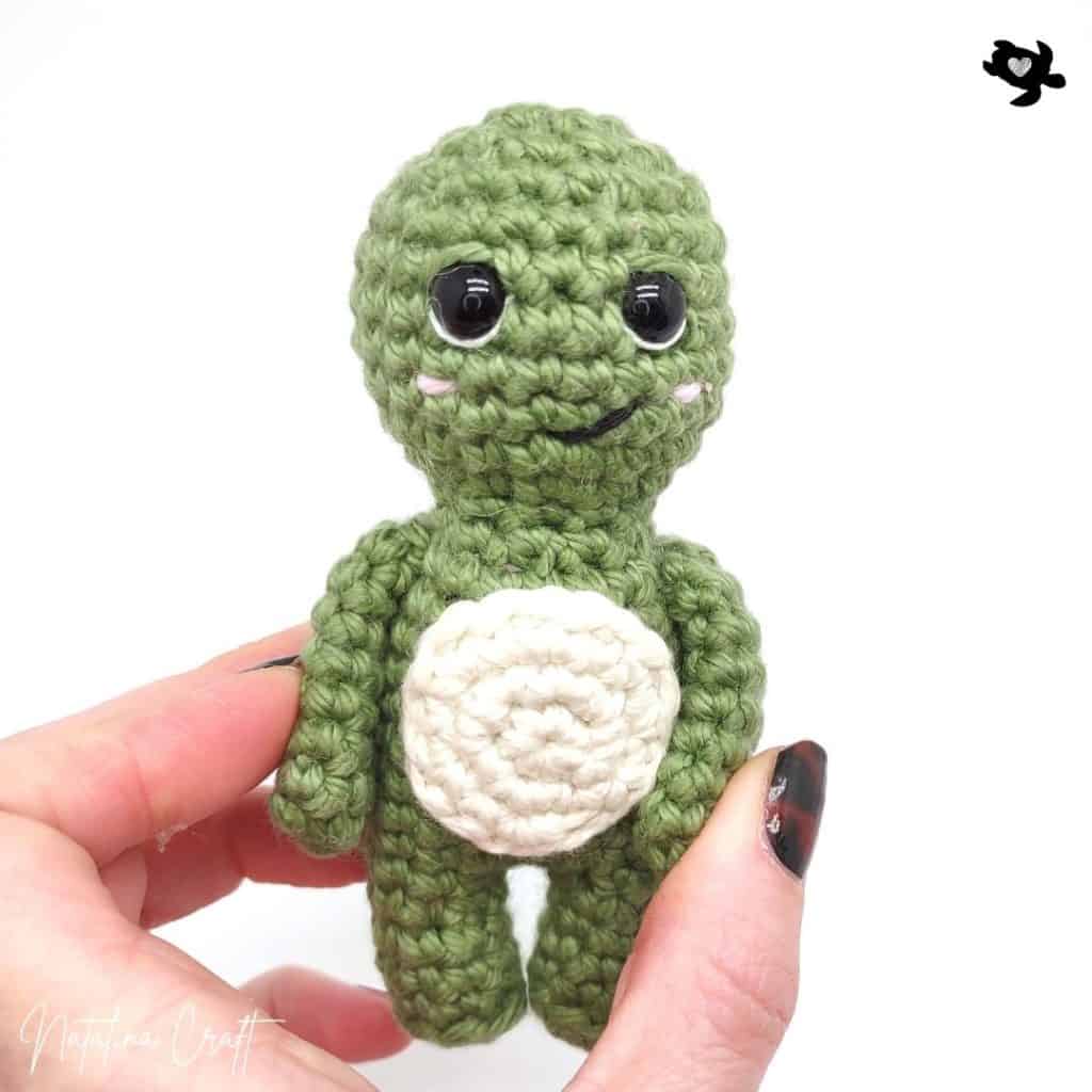 Crochet Pattern Mini Tortoise - Free Pattern - Natalina Craft