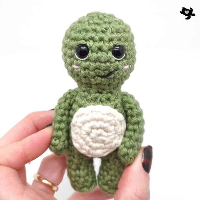 Crochet Pattern Mini Tortoise - Free Pattern - Natalina Craft