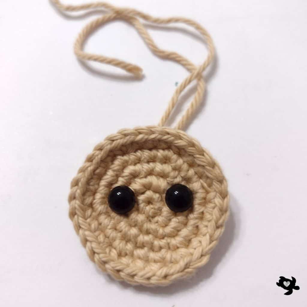 Crochet Sheep Appliqué - Free Pattern - Natalina Craft