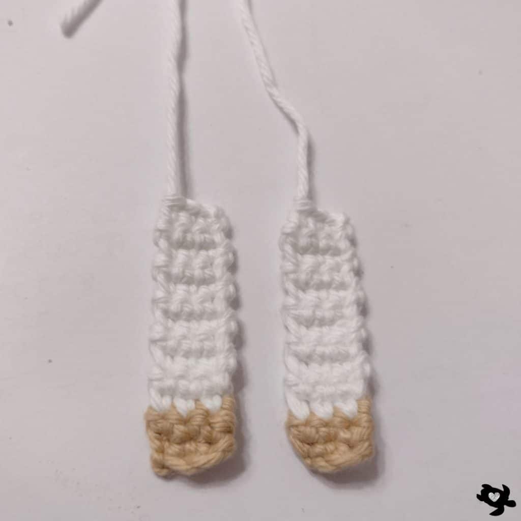 Crochet Sheep Appliqué - Free Pattern - Natalina Craft