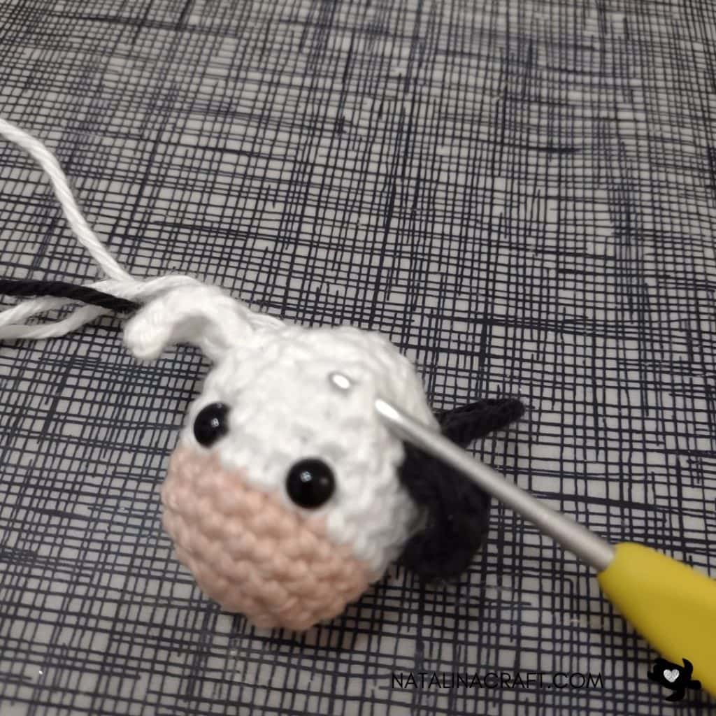 Free Crochet Pattern Cow - Natalina Craft