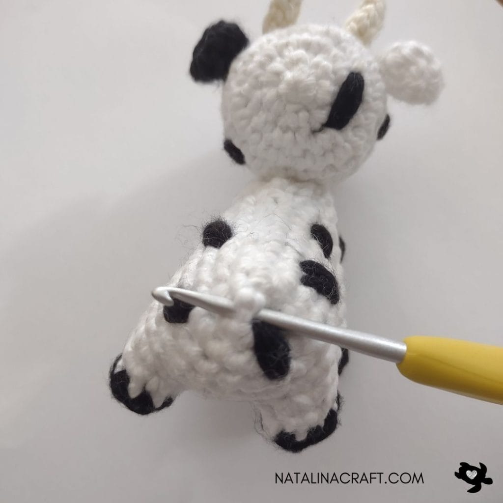 Free Crochet Pattern Cow - Natalina Craft