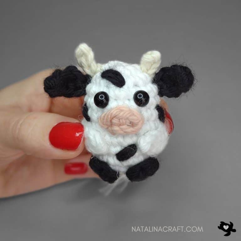 Cow - Free Crochet Pattern - Natalina Craft