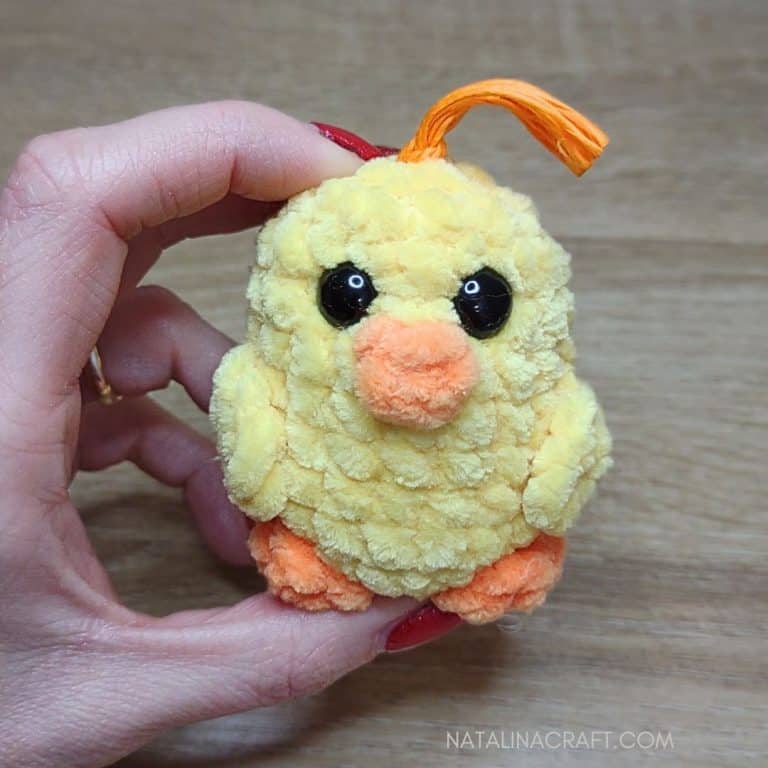 Chick - Free Crochet Pattern - Natalina Craft