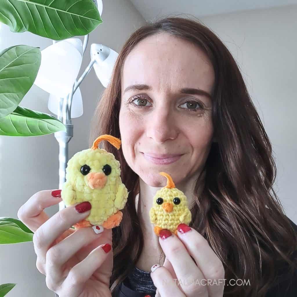 Chick - Free Crochet Pattern - Natalina Craft