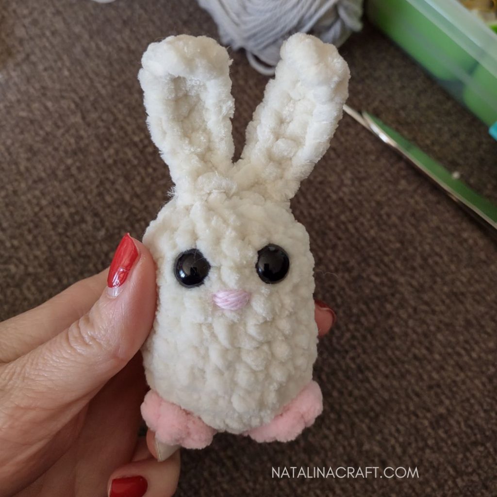 Bunny - Free Crochet Pattern - Natalina Craft
