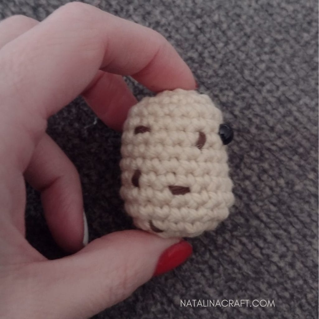 Potato - Free Crochet Pattern - Natalina Craft