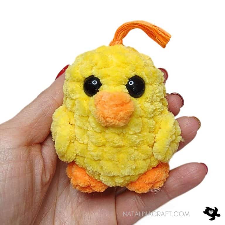 Chick - Free Crochet Pattern - Natalina Craft