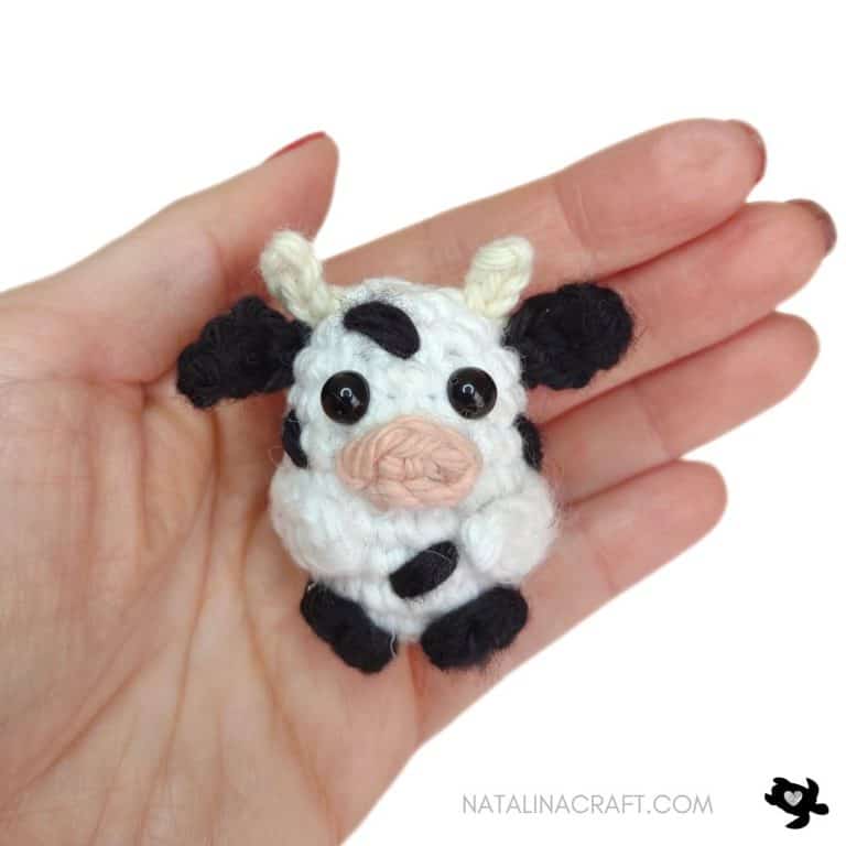 Cow - Free Crochet Pattern - Natalina Craft