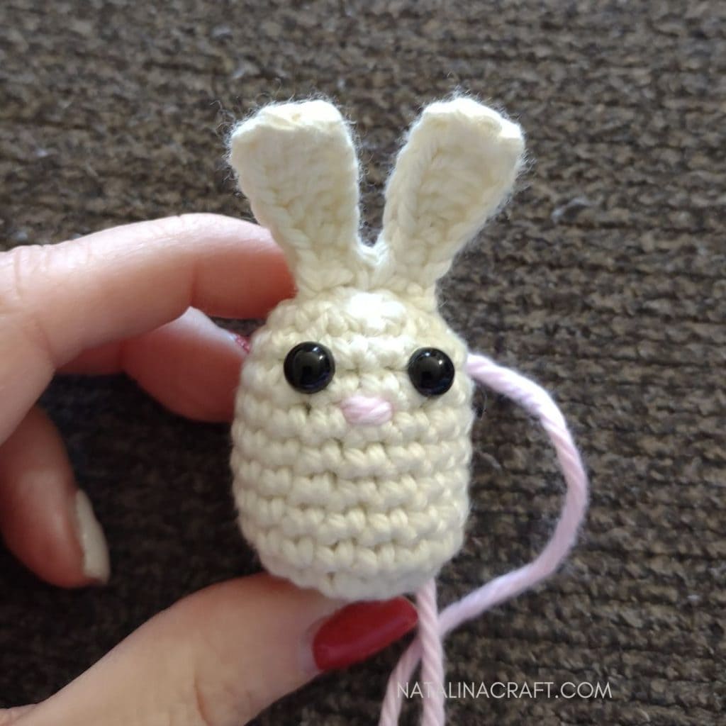 Bunny - Free Crochet Pattern - Natalina Craft