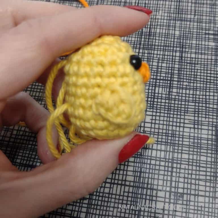 Chick - Free Crochet Pattern - Natalina Craft