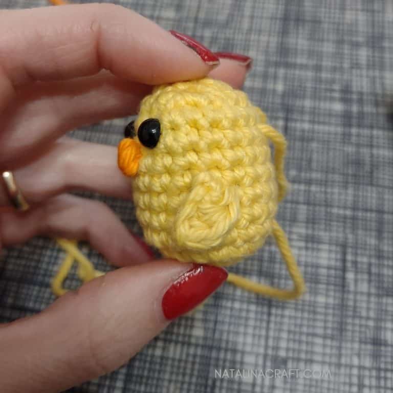Chick - Free Crochet Pattern - Natalina Craft