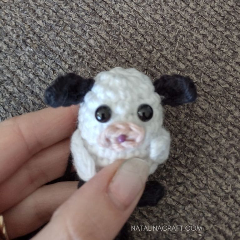 Cow - Free Crochet Pattern - Natalina Craft