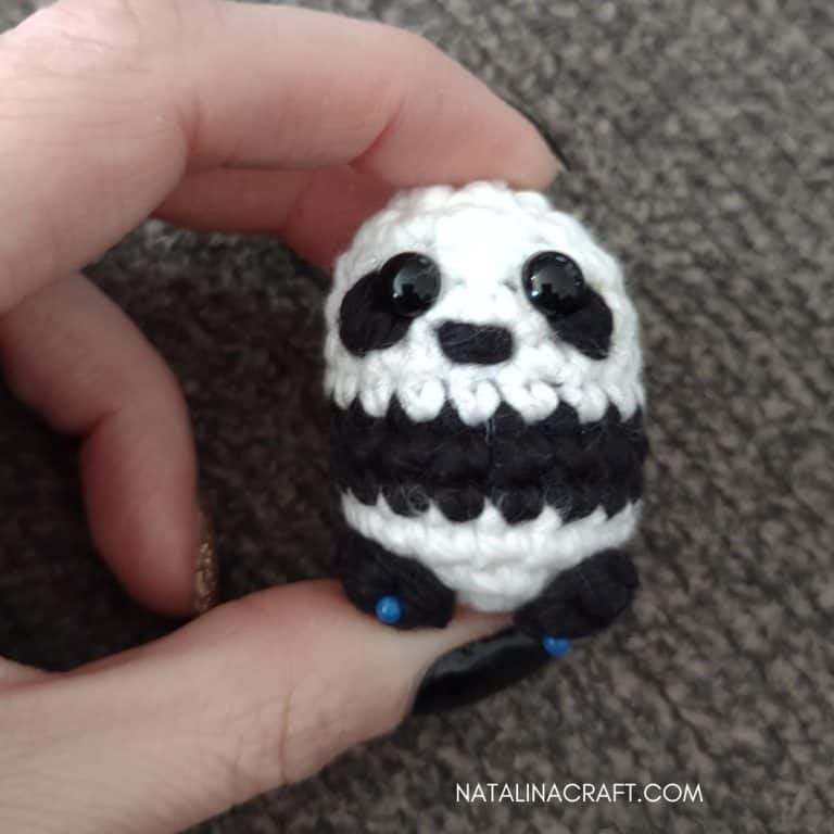 Panda - Free Crochet Pattern - Natalina Craft