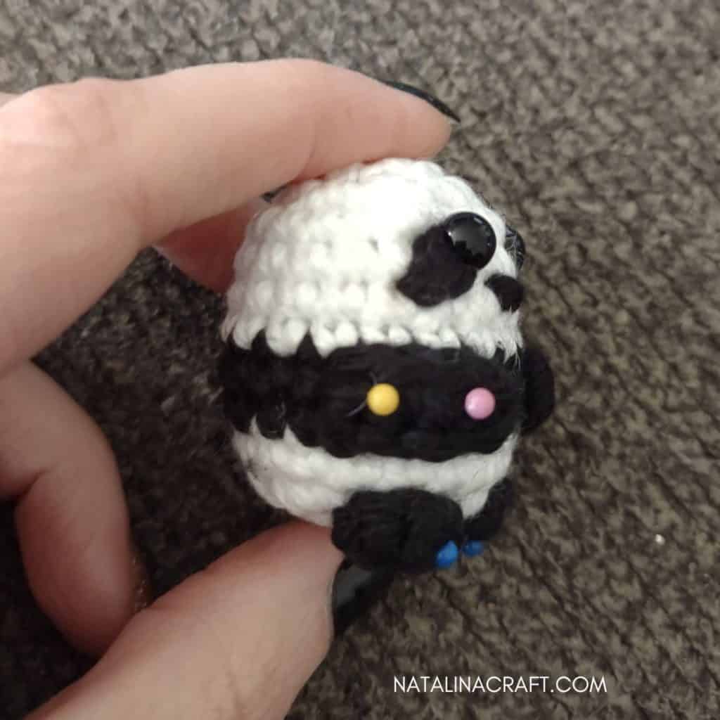 Panda - Free Crochet Pattern - Natalina Craft