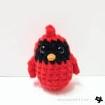 Red Cardinal - Free Crochet Pattern - Natalina Craft