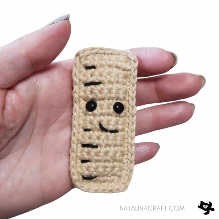 Free crochet pattern - Ruler - Natalina Craft