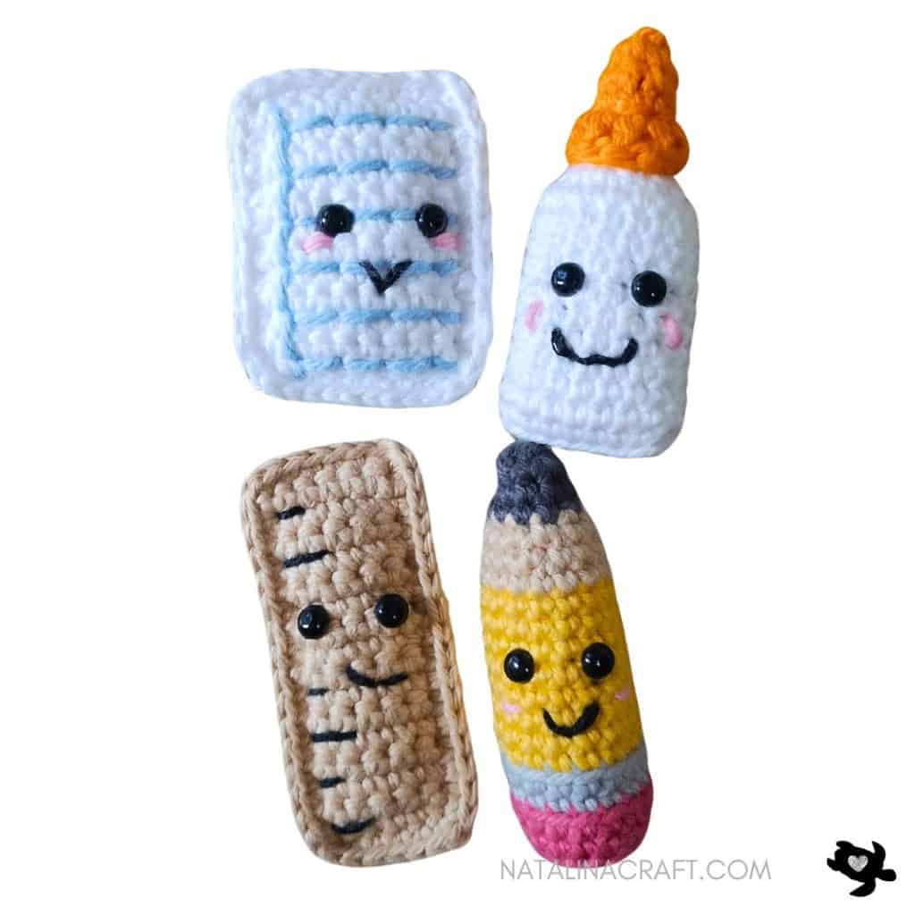 Free crochet pattern - Ruler - Natalina Craft
