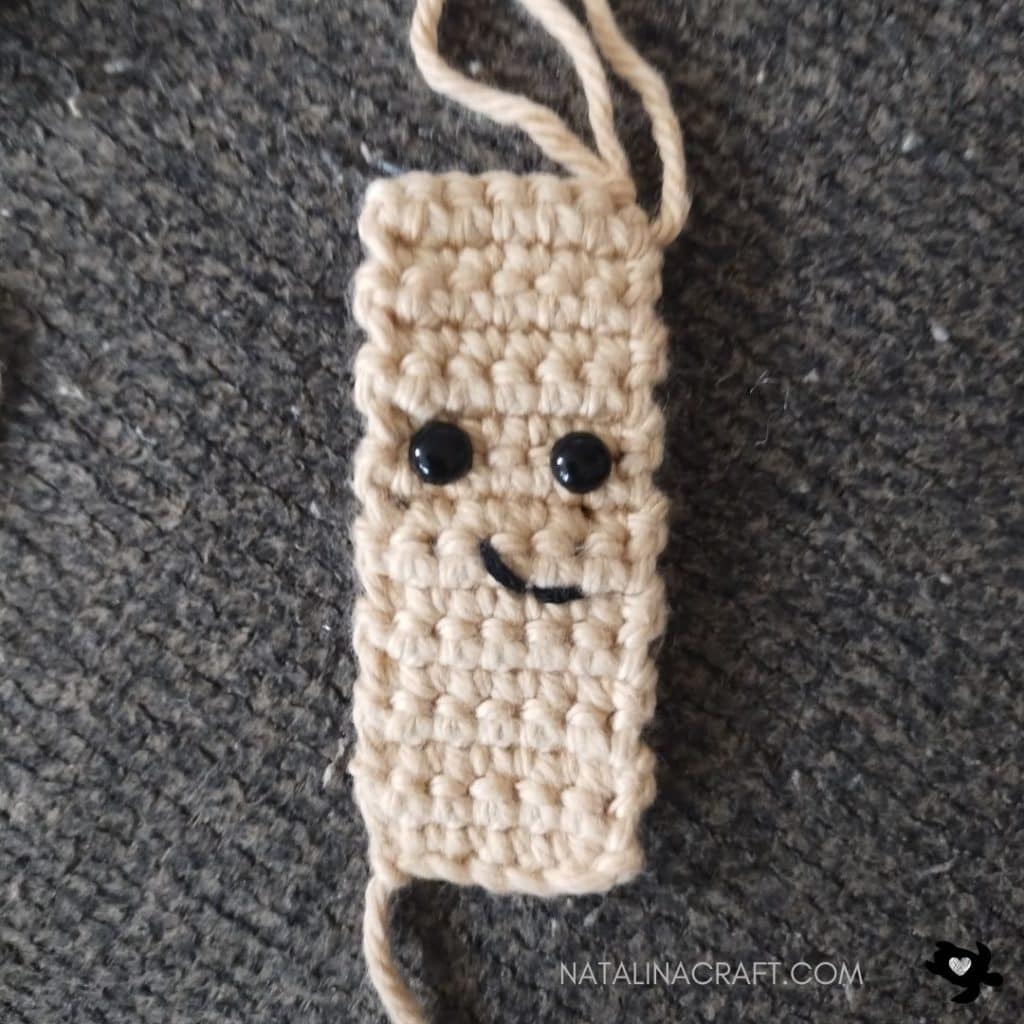 Free crochet pattern - Ruler - Natalina Craft